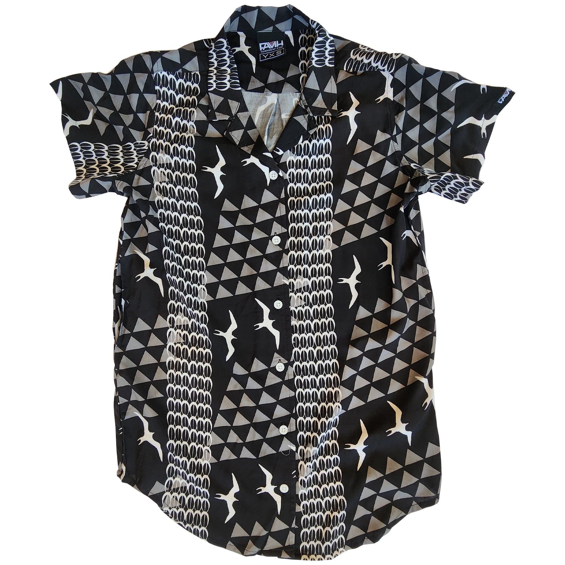 Black Iwa Youth Dress Shirt – FAMHI